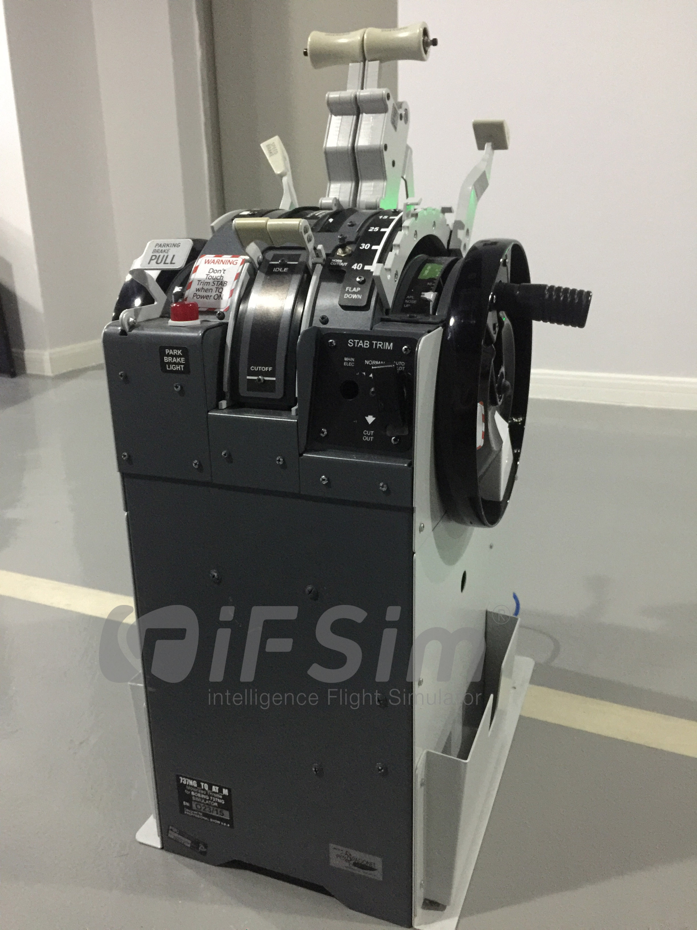 B737 flight simulator Throttle Quadrant | iFSim