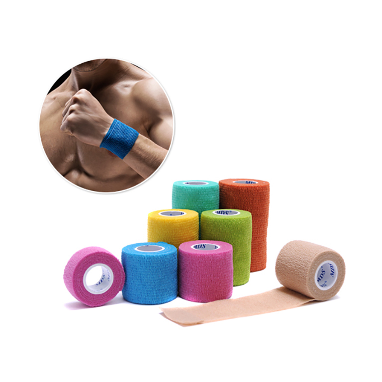 Disposable Non-woven 2"*5 yards Cohesive Bandage for Hospital
