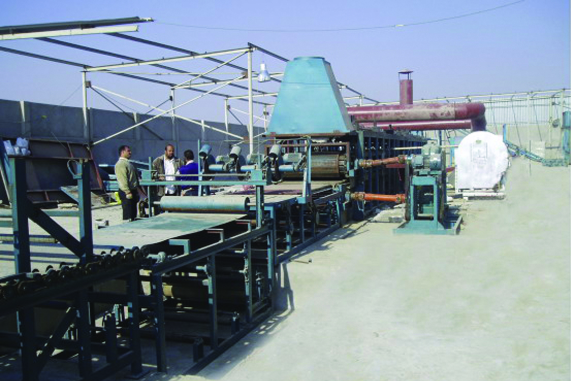 The Rock Wool Production Line Integrity comes to the first