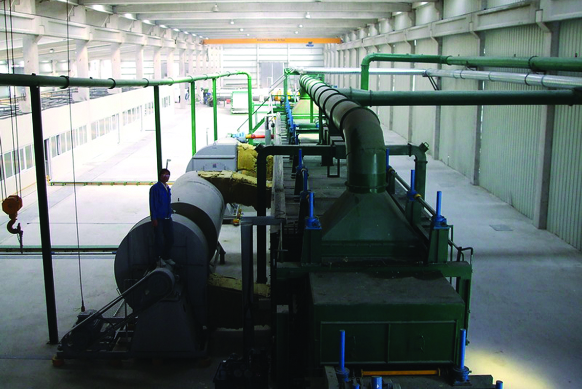 The Rock Wool Production Line Integrity comes to the first