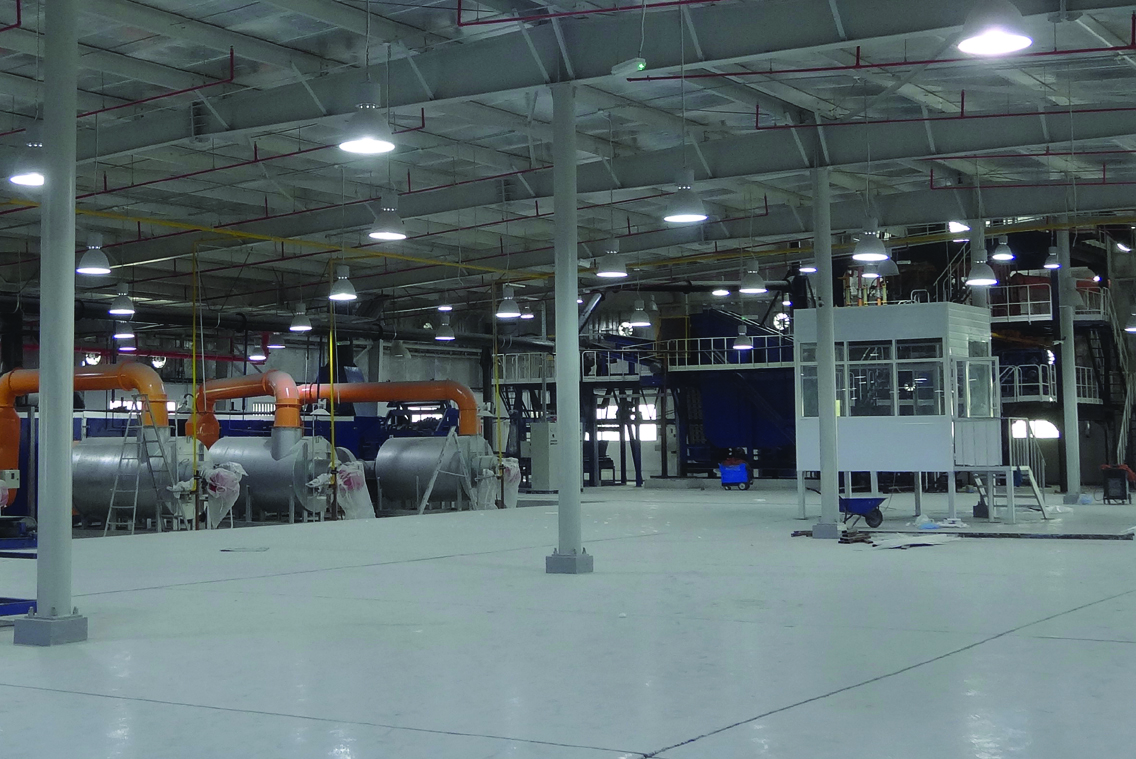 The Rock Wool Production Line Integrity comes to the first