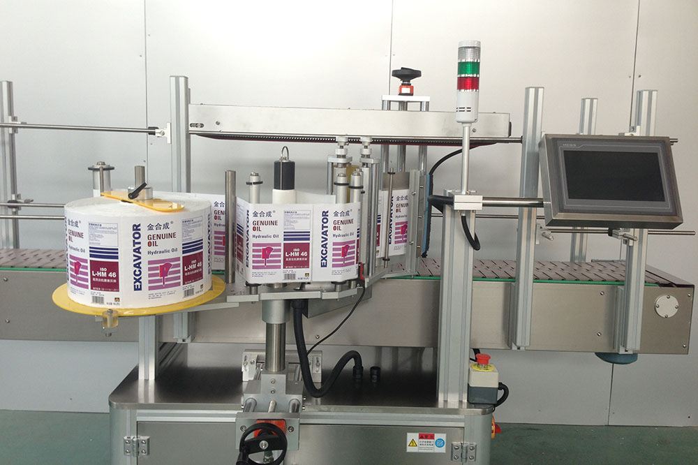 Experienced supplier of big bucket labeling machine,auto bucket label ...