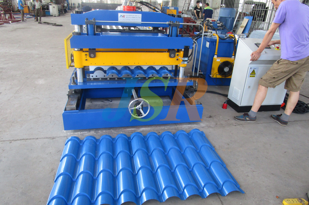 Roof Tile Roll Forming Machine For Sale | Jingshirui