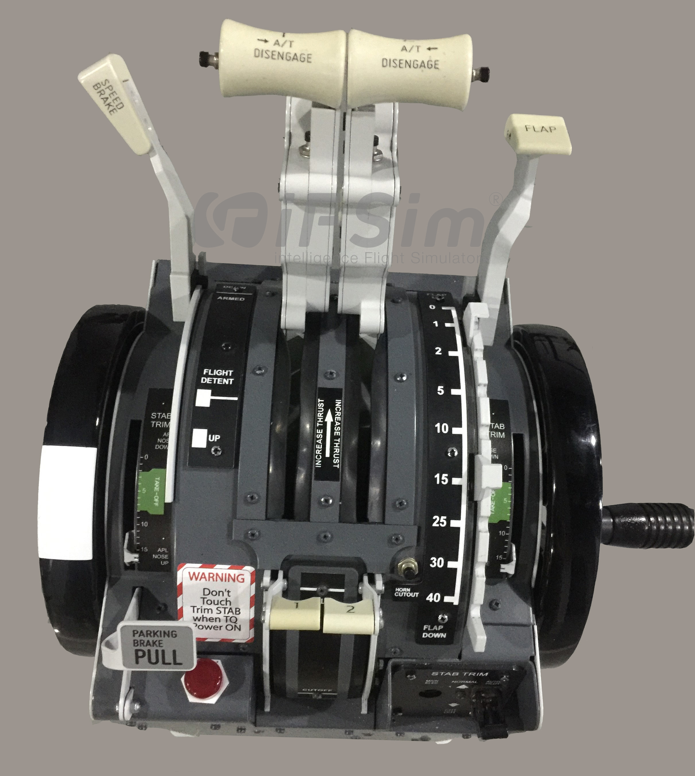 B737 flight simulator Throttle Quadrant | iFSim