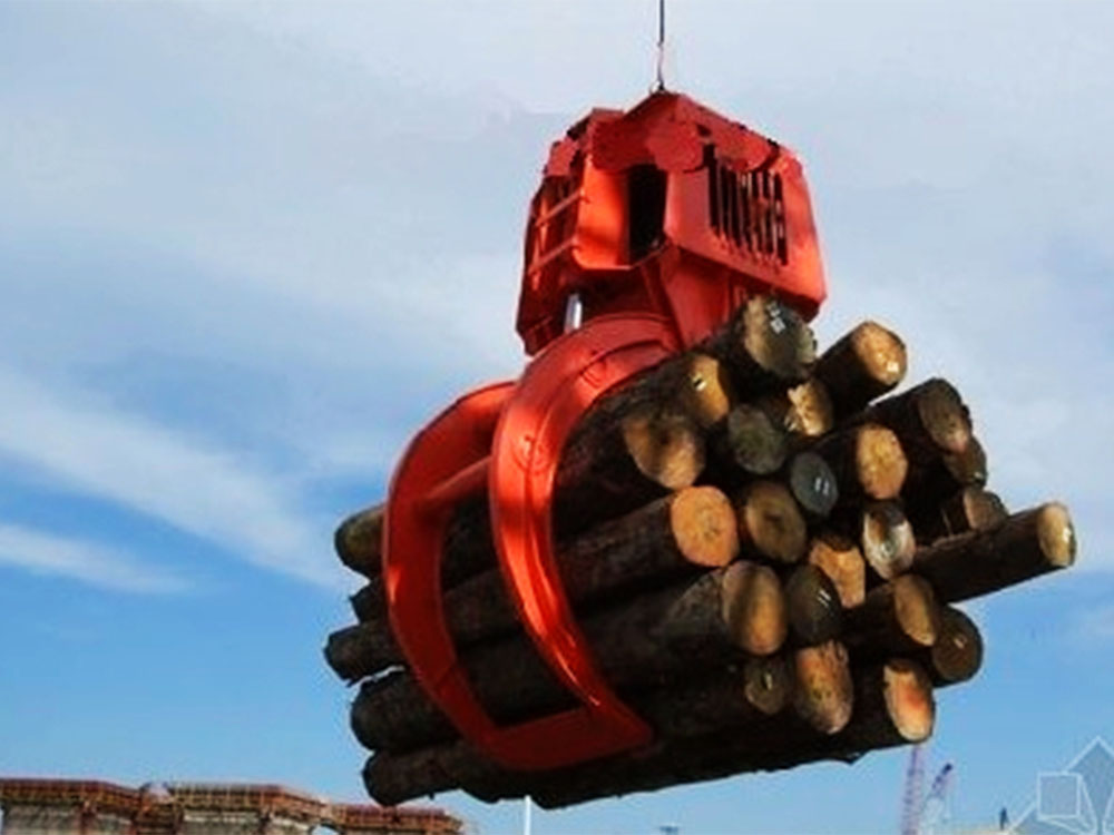 Best Seller Motor-hydraulic Timber Grab Supplier | Shanghai Janus Grab ...
