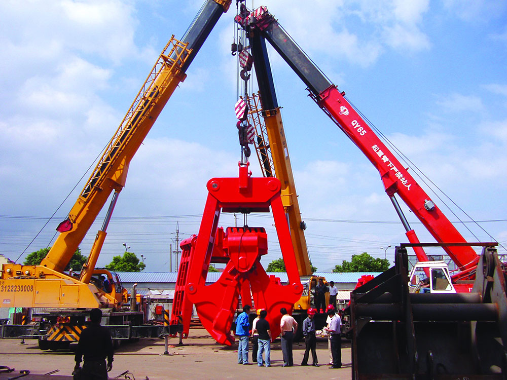 Dredging 4-Rope Clamshell Grab on sales - Quality Dredging 4-Rope ...