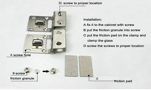 Experienced supplier of glass door hinge,Hinges for glass panels