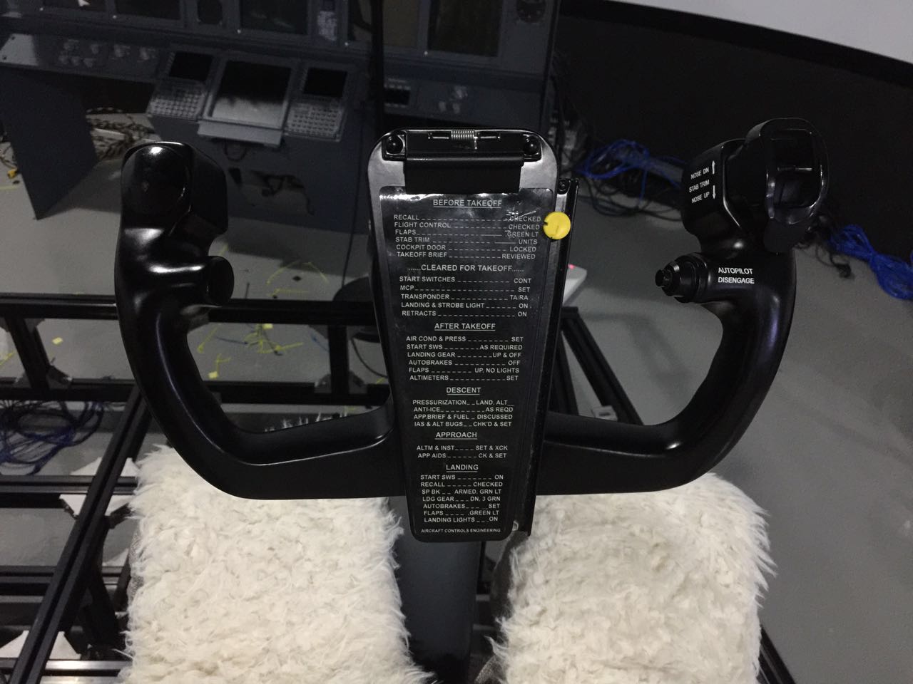 take a look at our new B737 Yoke! - The Home Cockpit Support Forum ...